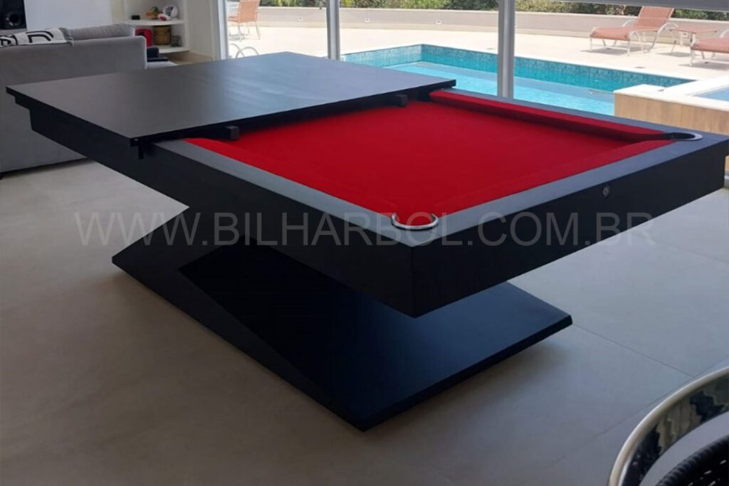 Mesa de Bilhar Jantar Modelo ZETA - Bilhar Bol